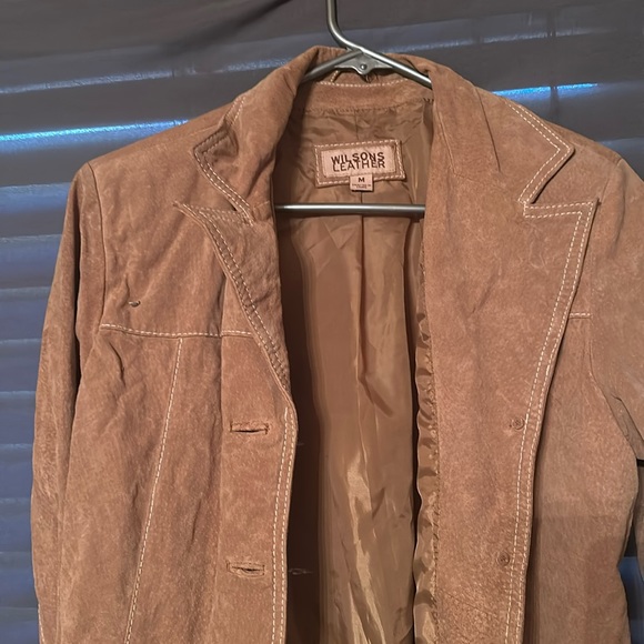 Wilsons Leather | Jackets & Coats | Nw Tan Suede Jacket | Poshmark
